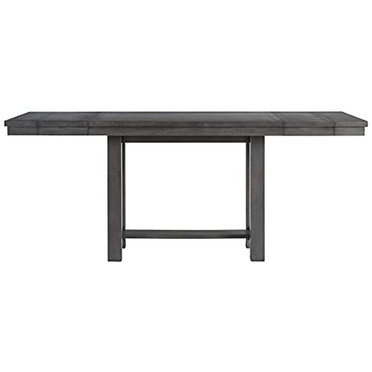 Signature Design by Ashley Myshanna Counter Height Dining Extension Table, 0, Gray