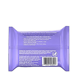 Neutrogena Makeup Remover Cleansing Towelettes Night Calming, 25 Count, 3pk