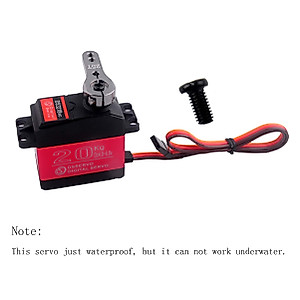 4 Sets DS3218 Update servo 20KG Full Metal Gear 25T Servo Arm Digital Servo Waterproof for Mechanical arm Fittings Baja Cars RC Cars,Control Angle 180