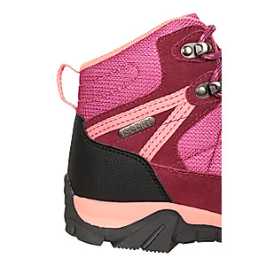 Mountain Warehouse Trail Kids Waterproof Hiking Boots - Girls & Boys Berry Kids Shoe Size 5 US