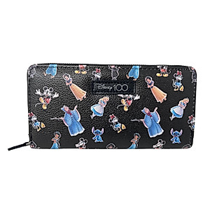 Disney 100th 8 inches PU Deluxe Wallet for Adult & Kid