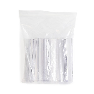 SmartSign Shelf Clip Label Holder | 0.875" x 6" Clear Plastic, for .75" Thick Shelves, 10 Holders/Pack