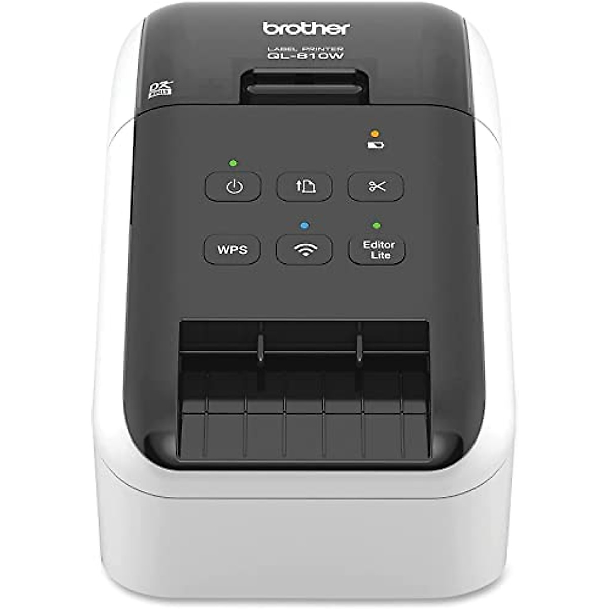 Brother QL-810W Ultra-Fast Desktop Label Printer, Wireless Networking, Print Black/Red Labels up to 110 per minute, High-resolution up to 300 x 600 dpi, Automatic Cutter, Wi-Fi, CBMOUN Extension_Cable