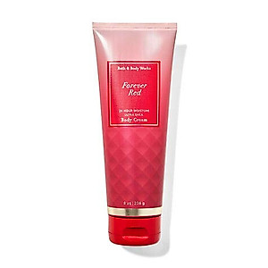 Bath & Body Works - Forever Red - Gift Set - Fine Fragrance Mist & Body Cream - Packaging Varies