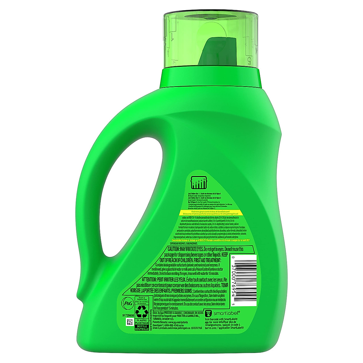 Gain Island Fresh 46 FL oz (1.36L) Liquid Detergent
