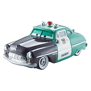 Disney Cars Toys Color Change 1:55 Scale Vehicle, Sheriff
