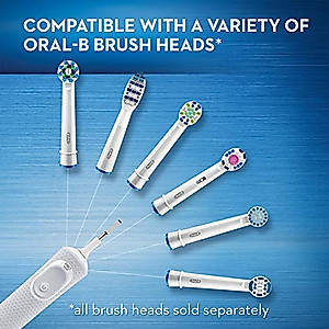 Oral-b Vitality Floss Action Rechargeable Power Toothbrush, Blue and White