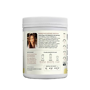 Nuzest Digestive Support Protein Probiotics for Digestive Health – Vanilla - Clean Lean Protein - Premium Vegan Pea Protein Powder – Plant Based - 20 Servings, 1.1 lb