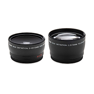 Nikon D3500 DSLR Camera with AF-P DX NIKKOR 18-55mm f/3.5-5.6G VR Lens- Bundle with DSLR Case, 32GB Card, Flash, Filters, Accessories