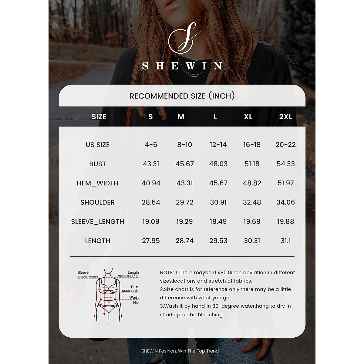 SHEWIN Womens Sweatshirt Casual Long Sleeve Crew Neck Loose Fleece Pullover Tops Lightweight Soft Fall Oversized Sweatshirts for Women,US 16-18(XL),Brown