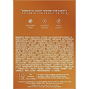 L'Oreal Paris Skincare Age Perfect Hydra Nutrition Ultra Nourishing Honey Night Balm, Face Moisturizer to Comfort, Improve Resilience on Dry Skin, Manuka Honey and Nurturing Oils, 1.7 oz.