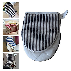 1Pc Oven Glove Super Soft Heat Resistant Cotton Cooking Baking Glove Anti-Scald Pot Holder for Home Baking Glove for Dorm