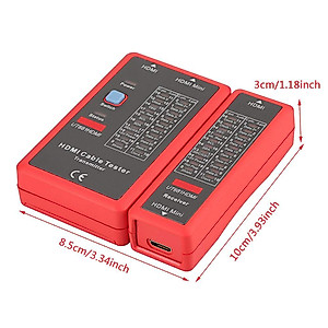 HDMI/Mini-HDMI Cable Tester,HDMI Data Cable Tester,Supports Fast scan Mode and Full Display Mode