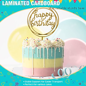 50 Pcs Rectangle Cake Board Disposable Cardboard Cake Bases Grease Proof Cake Plate Scalloped Edge Corrugated White Cakeboards Dessert and Pastry Food Tray for Pizza Party Decorate,13.4 x 9.8 Inches