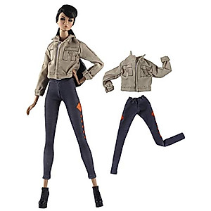 Doll Clothes, 5 Outfits Winter Dresses Pants Bag Hat for 11.5 inches Dolls Accessories Random Style