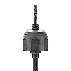 DEWALT DW1810 3/8-Inch Quick Change Mandrel (9/16-Inch to 1-3/16-Inch), Black, 3/8 in