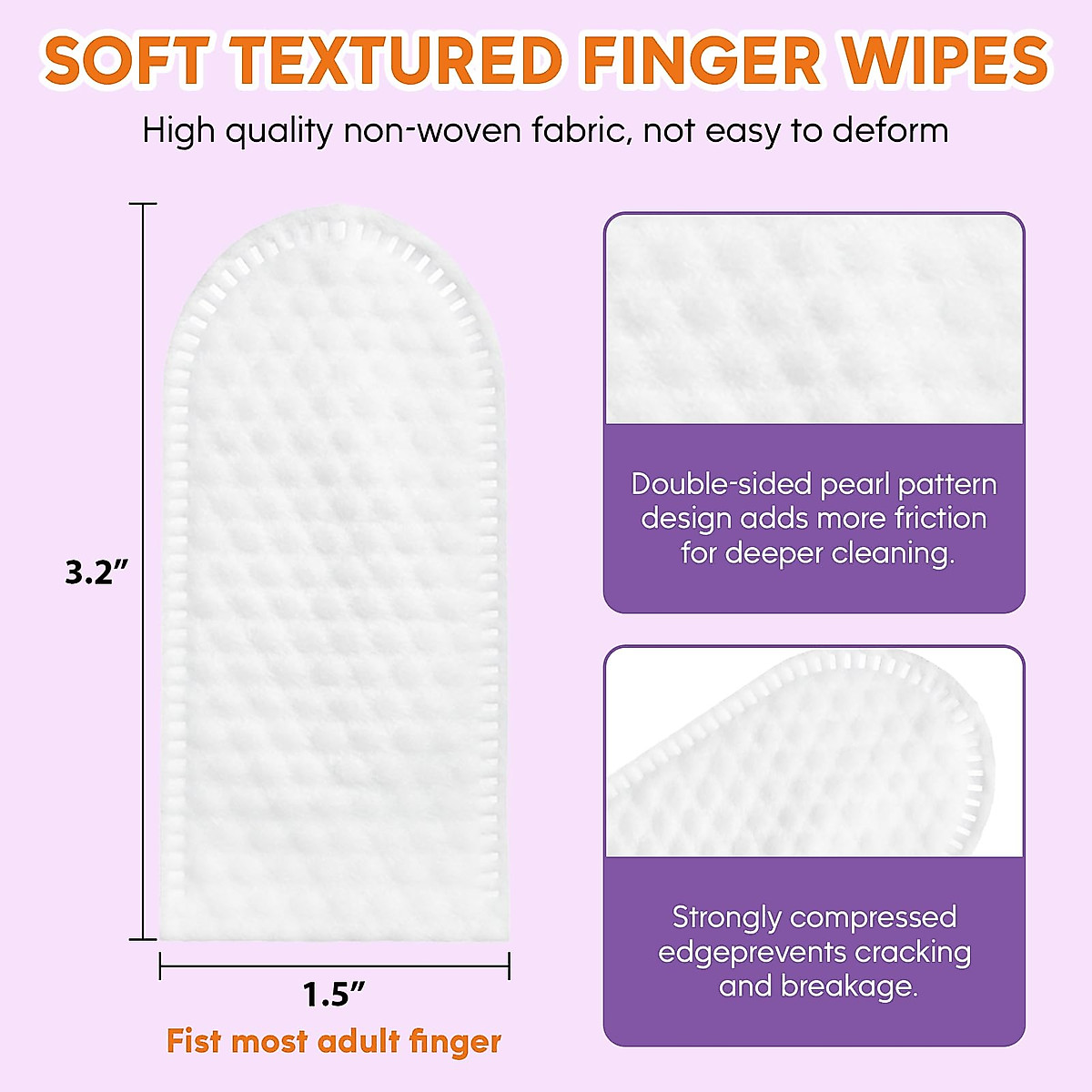 Pjordo Dog Ear Cleaner Kit - Dog Ear Finger Wipes and Ear Cleaner Solution for Dogs and Cats, Gently Remove Ear Wax & Debris, Soothe Ear Itching, Deodorize, Pet Ear Wash with Aloe Vera & Witch Hazel