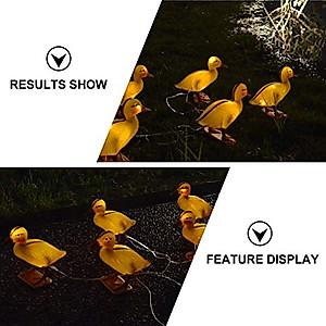 OSALADI Solar Led Stake Lights Duck Garden Lights LED Landscape Lighting for Outdoor Patio Lawn Yard Decorations