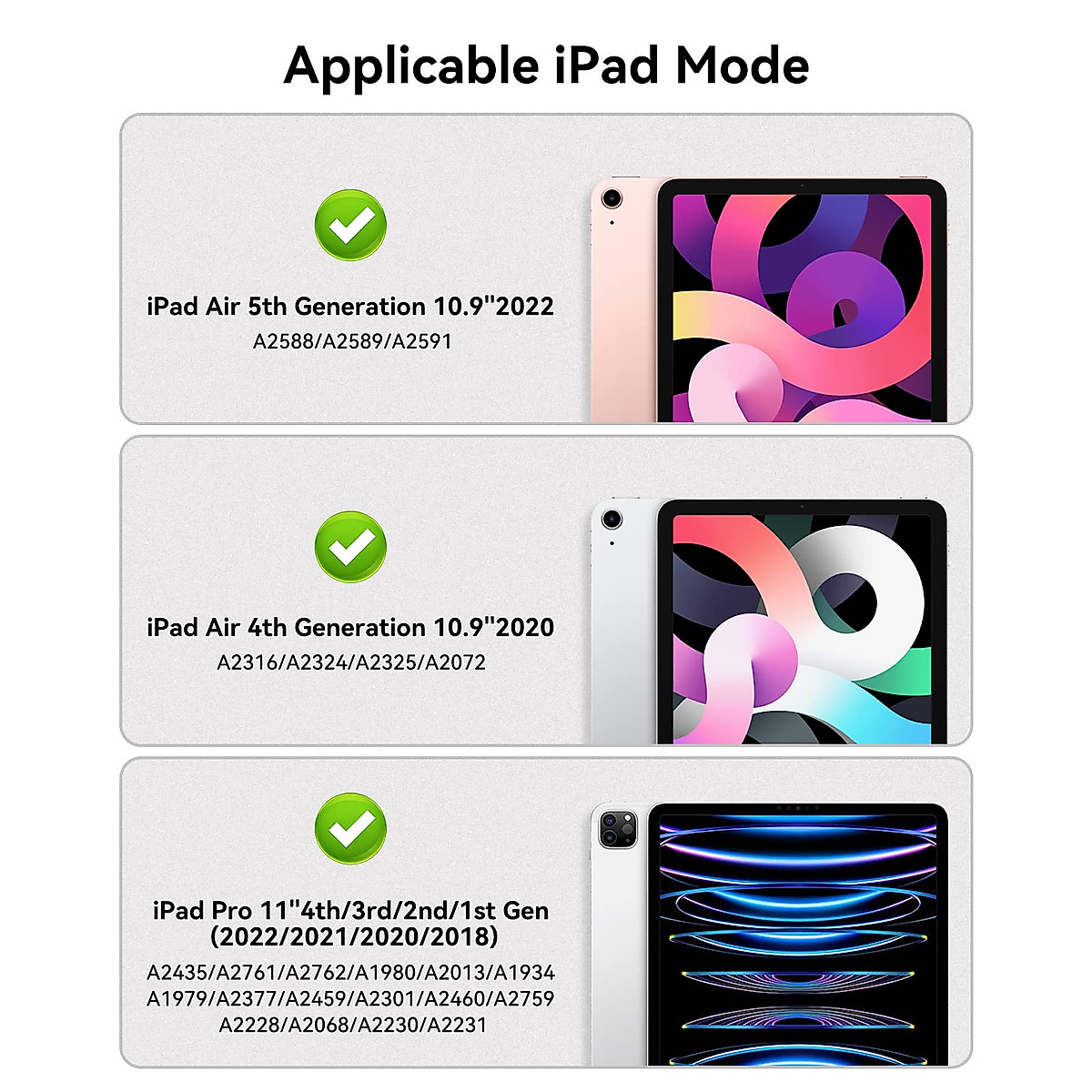 GILLKIN for iPad Air 11 inch Case 2024 & iPad Pro 11 inch 4th/3rd/2nd Generation,Heavy Duty Leather Shockproof Case with Stand, Pencil Holder, Auto Wake/Sleep iPad Air 5th/4th Gen Case