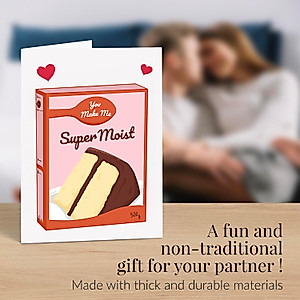 GIFTING GIGGLES Funny Romantic Joke Card for Boyfriend Husband or Lover | Gift for him | Anniversary, Birthday, Valentine’s Day, Fathers Day, Appreciation | 30th 40th 50th 60th 70th 75th