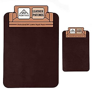 Dark Brown Leather Repair Kits for Couches, Leather Repair Patch, Vinyl Repair Kit - Leather Repair Kit for Car Seats, Vinyl Upholstery, Sofa - Cat Scratch Tape, Dark Brown Tape for Furniture