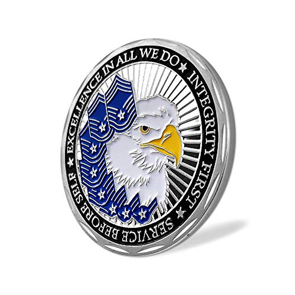 United States Air Force Challenge Coin The Airman's Creed Military Veteran Gift