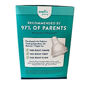 Balance + Angled Standard Neck Bottle 5oz 6pk with Balance + Pacifier Sample