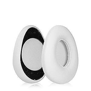 Replacement Earpads Ear Cushion Covers for Monster Diamond Tears Headphone (White)