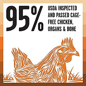 BIXBI Rawbble Freeze Dried Cat Food, Chicken Recipe, 3.5 oz - 95% Meat and Organs, No Fillers - Pantry-Friendly Raw Cat Food for Meal, Treat or Food Topper - USA Made in Small Batches