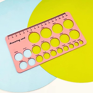 Nipple Rulers, Nipple Ruler for Flange Sizing Measurement Tool, Soft Silicone Flange Size Measure for Nipples Breast Flange Measuring Tool - New Mothers Musthaves