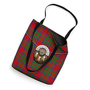 Scottish Clan MacIntosh Tartan Plaid With Sporran Tote Bag