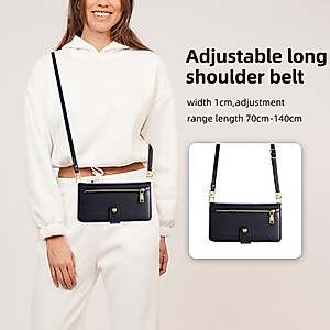 Asuwish Phone Case for Samsung Galaxy A04 Wallet Cover and Tempered Glass Screen Protector Zipper Card Holder Slot Stand Magnetic Leather Cell Accessories Flip Protective Ao4 A 04 4G Women Men Black