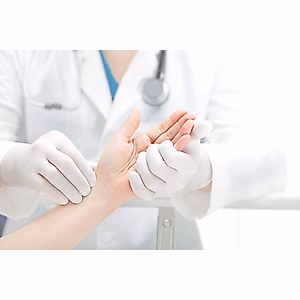 TRONEX 3010-Latex Exam Glove, Powder-Free, Smooth Finish (1000, Medium)