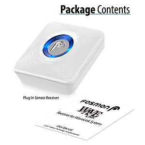 Fosmon WaveLink 51046HOMUS Add-On Receiver Unit (No Sensor or Transmitter) - White