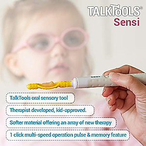 TalkTools® Sensi (White) Oral Sensory Therapy Tool for Speech and Feeding