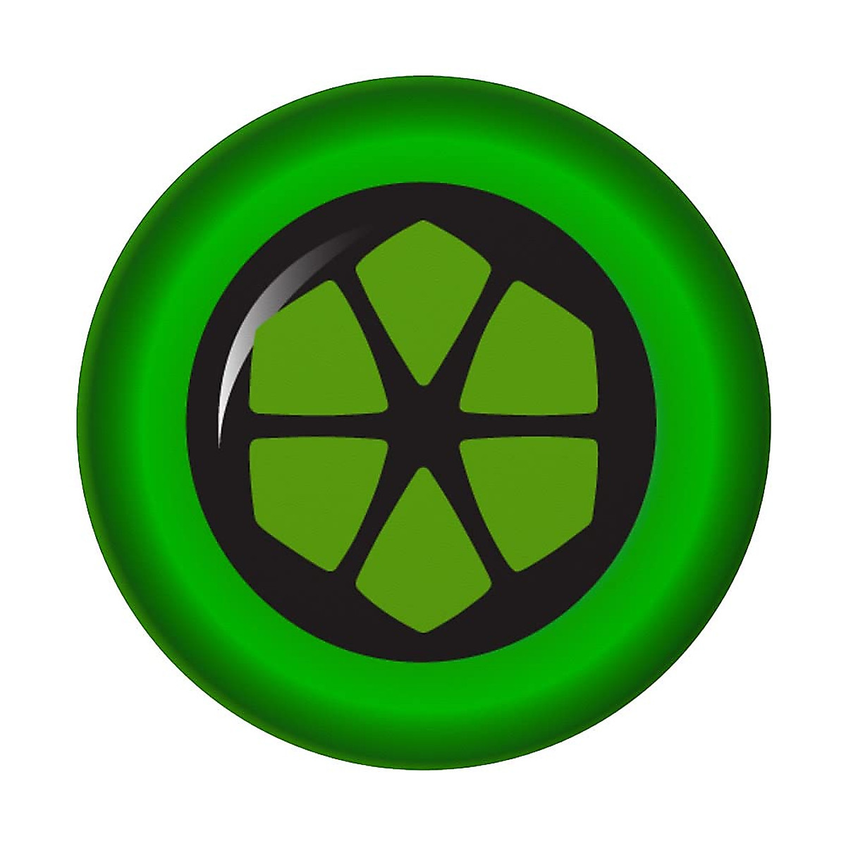 Miraculous Ladybug Carapace icon with brilliant background PopSockets Swappable PopGrip