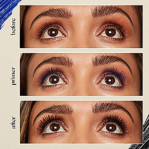 Extreme Volume Mascara + Bold Lash Primer with Castor Oil | 2 in 1 Clean Mascara + Primer | Maximum Volume + Curl | Vegan & Cruelty Free | Mascara: 0.20 fl. oz., Primer:0.07 fl.oz. .