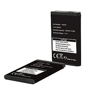 AWEDAS (2Pack) 160240 Replacement Battery 950mAh [Upgraded] for Steelseries 61298RX Arctis Pro Wireless Gaming-Headset Siberia 800 Siberia 840 Steelseries 160240 Gaming-Headset Replacement Battery