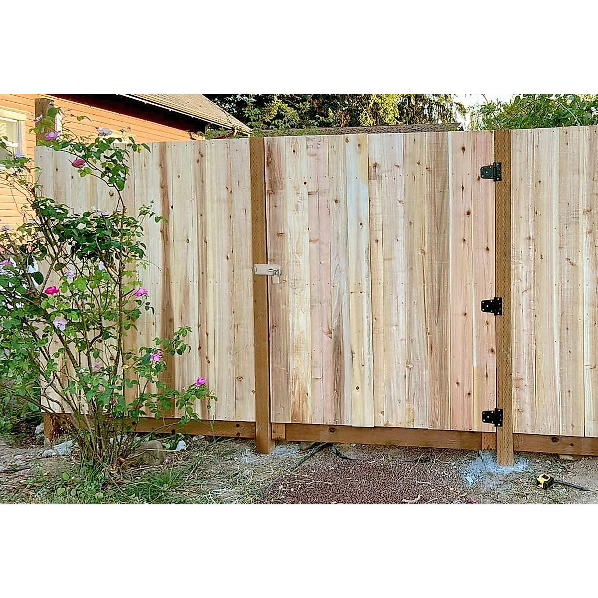 HOME MASTER HARDWARE 6 Pack Door Padlock Locks Hasp Latch, 3-1/2 inch Safety Packlock Clasp Hasp Lock Latch,Extra Thick Door Gate Lock Hasp with Screws