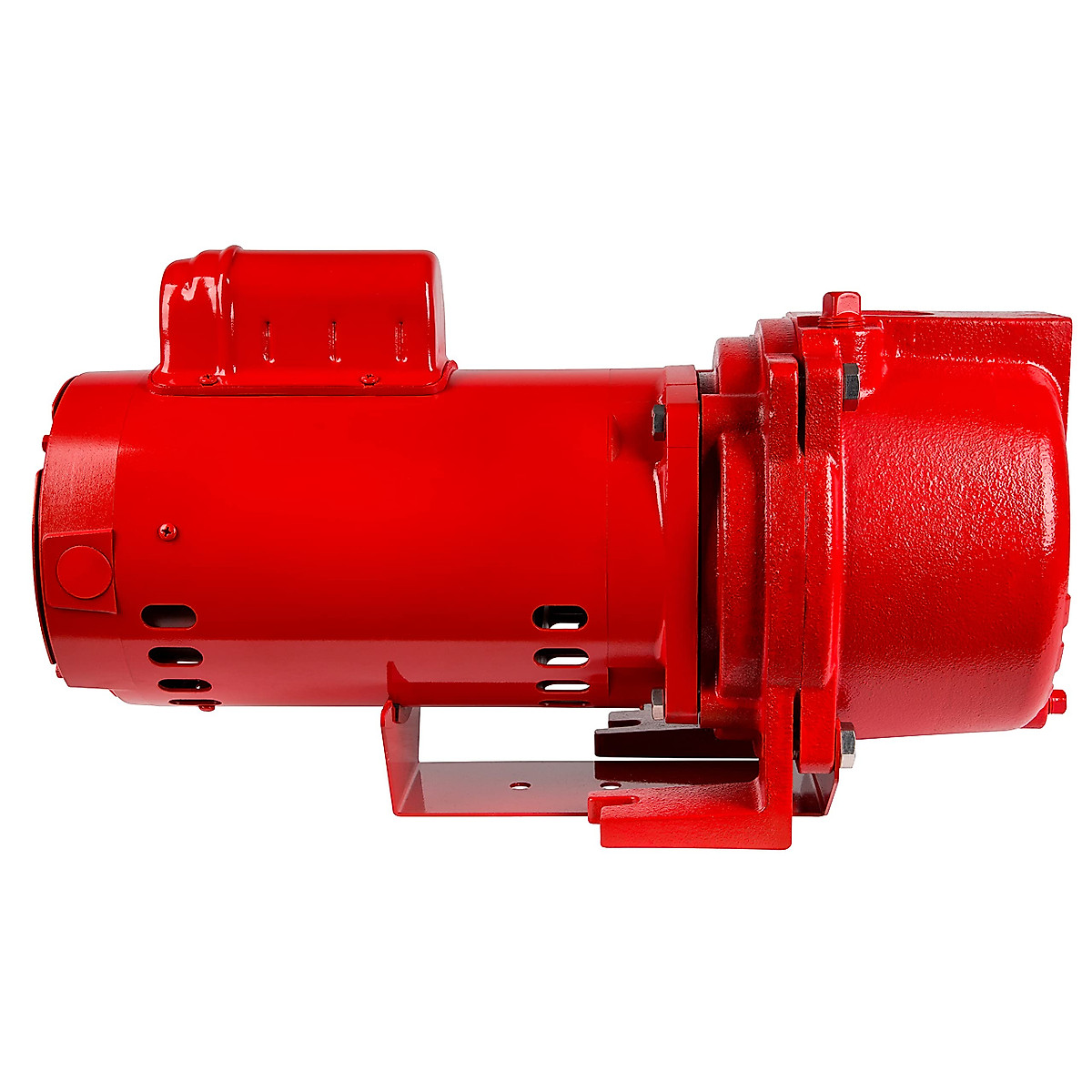 Red Lion RL-SPRK150 115/230 Volt, 1.5 HP, 71 GPM Cast Iron Sprinkler/Irrigation Pump with Thermoplastic Impeller, Red, 97101501