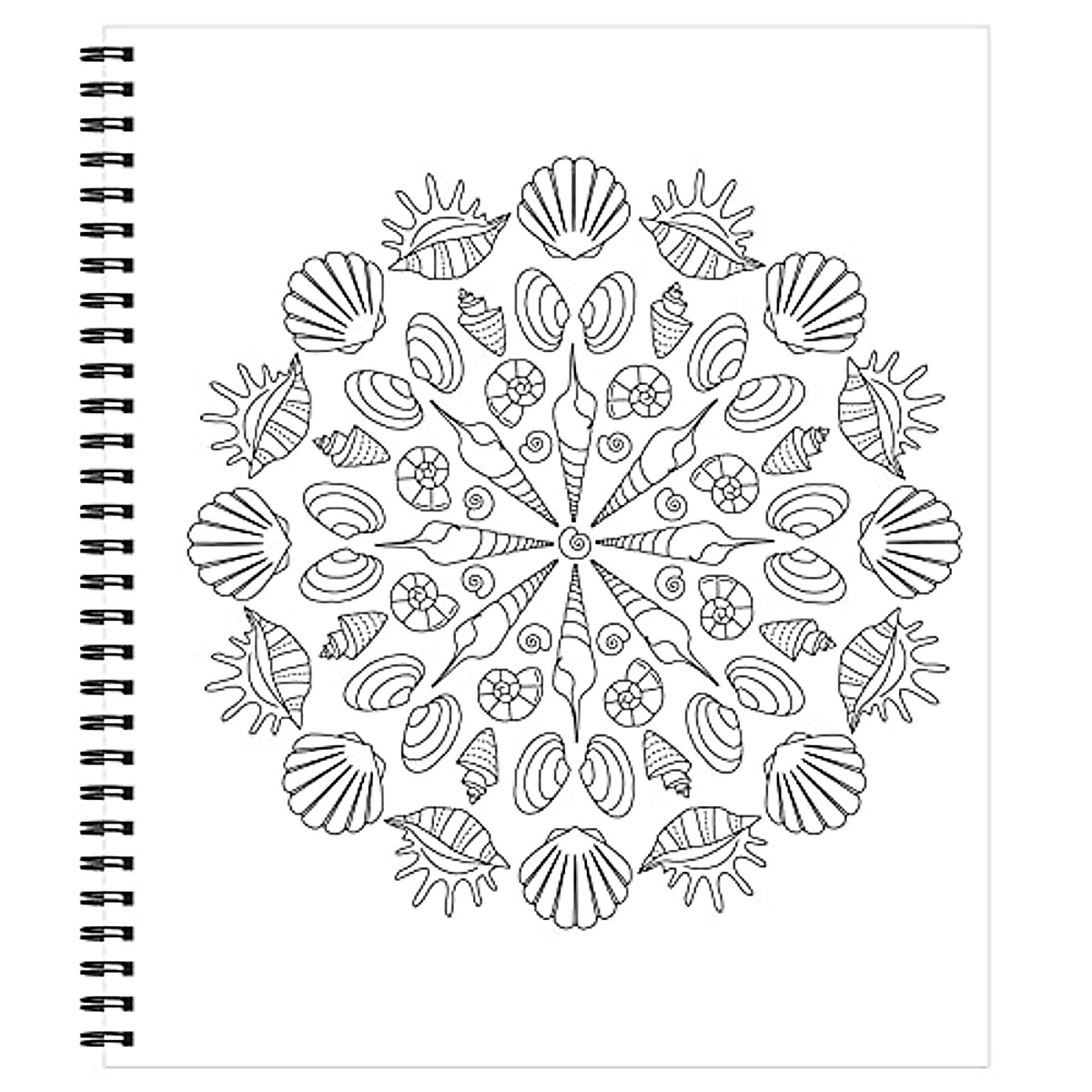 Large Print Easy Color & Frame - Under the Sea (Stress Free Coloring Book)