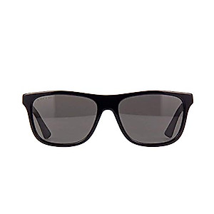 Gucci GG0687S - 002 Sunglasses Black w/Grey Polarized lens 57mm