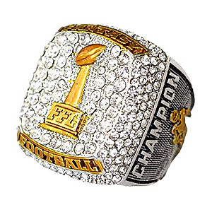 Spire Designs Fantasy Football Championship Ring - FFL Ring with Display Box (10)