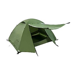 Clostnature Lightweight 2-Person Backpacking Tent - 3 Season Ultralight Waterproof Camping Tent, Large Size Easy Setup Tent for Family, Outdoor, Hiking with tri-Beam Aluminium Stakes