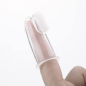 Dr. Talbot's Baby Toothpaste Naturally Inspired with Citroganix and Silicone Finger Gum Massager, Vanilla Milk Flavor