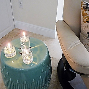 Firefly 2-Ounce Refillable Glass Liquid Candle - Votive Size Emergency Candles - Replacement for Liquid Paraffin Disposable Fuel Cells