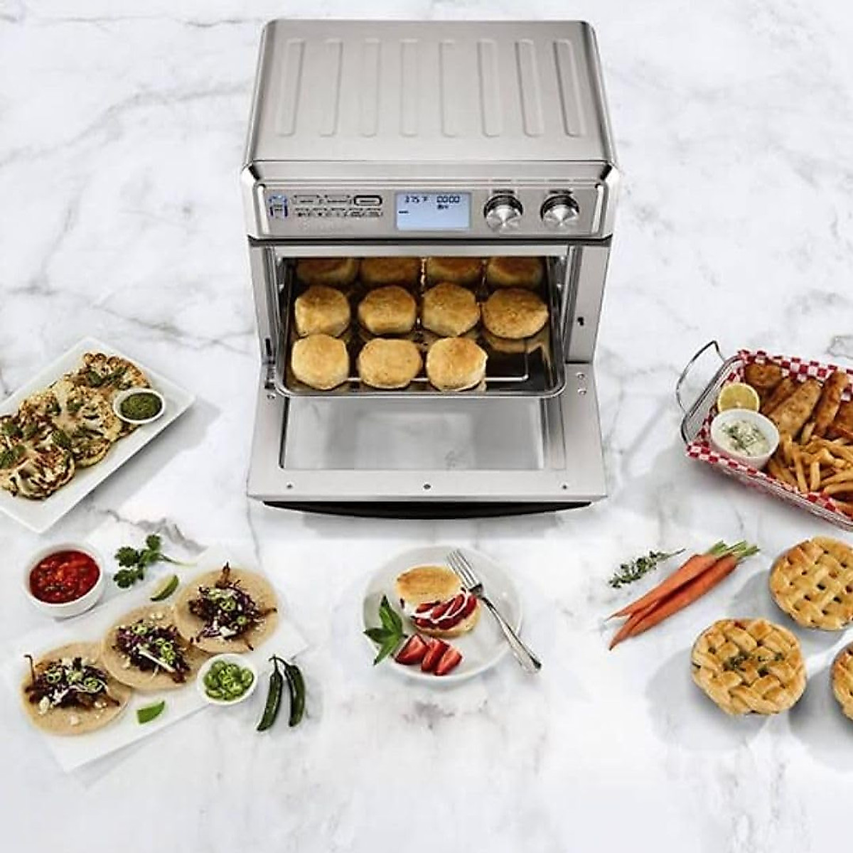 Cuisinart TOA-95 Large Digital AirFry Toaster Oven (Renewed)