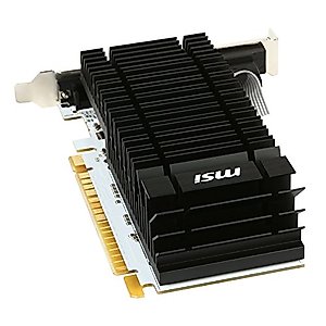 MSI GeForce GT 730 Kepler DDR3 2GB OC Low Profile DirectX 12 (N730K-2GD3H/LP)