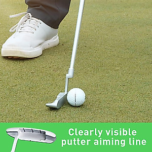 Golf Putter - Golf Putters Right Handed for Beginner Youth, Mini Golf Clubs Set - 33" Right-Hand putters with 2 Standard Double Layer Construction Golf Balls & Gift Box