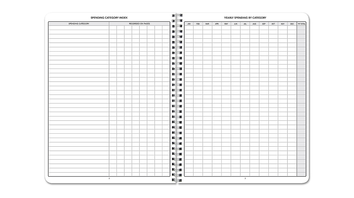 BookFactory Receipt Log Book for Small Businesses